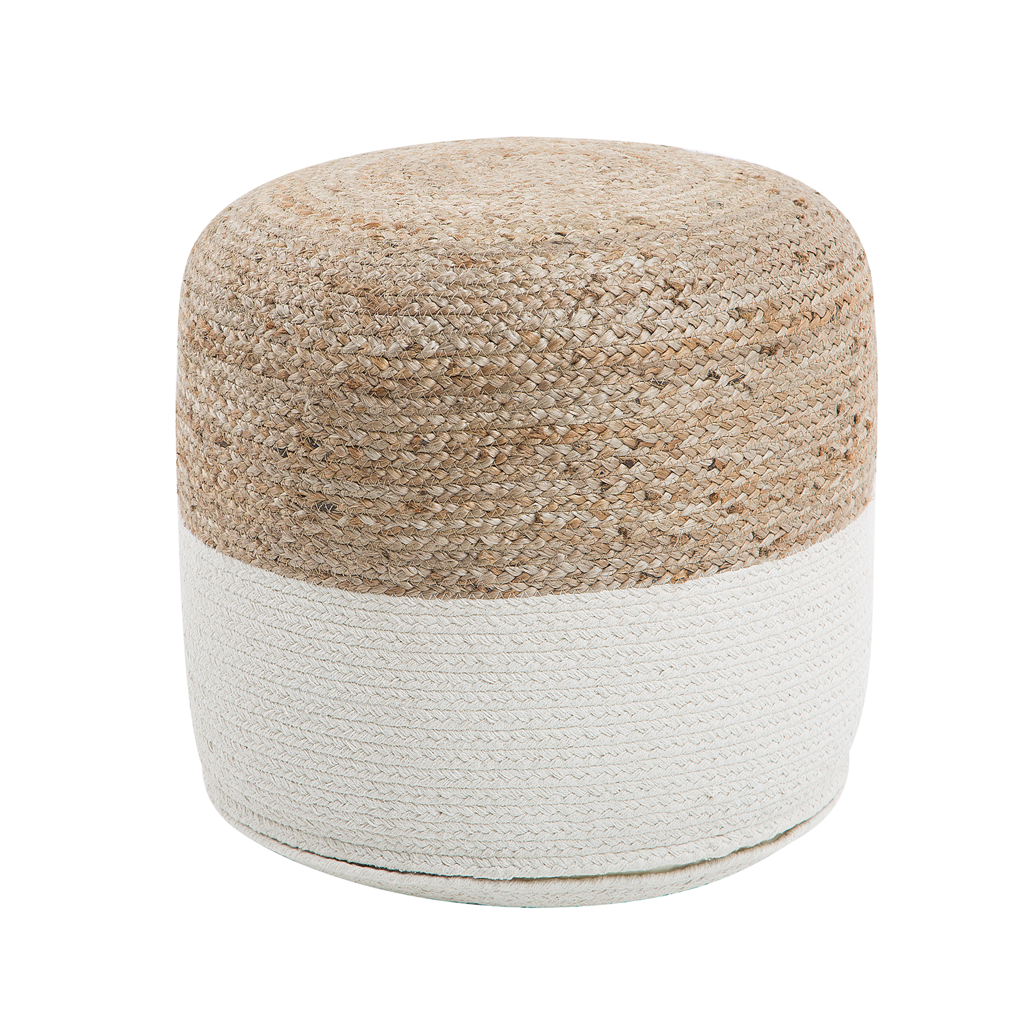 Beliani Puf DALAMA Blanco | Leroy Merlin