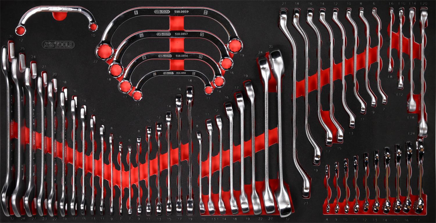 KS TOOLS SCS Module de clés, 54 pcs, modules système 1.1/3 | Leroy Merlin