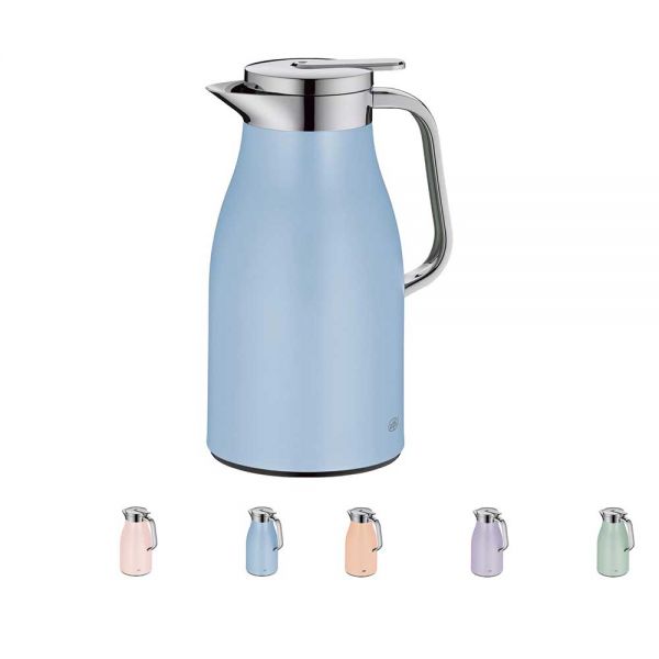 Pichet Isotherme pastel 1 litre élégant Skyline - Bleu | Leroy Merlin