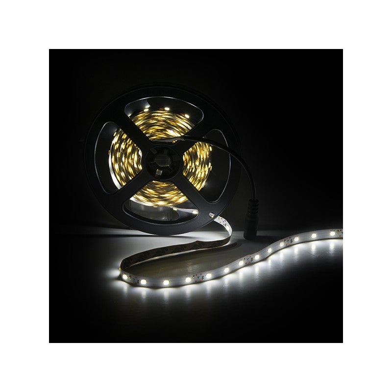 Tira de 300 LEDs 24W 1128Lm CRI85 3000ºK SMD3528 12VDC x5M 40.000H ...