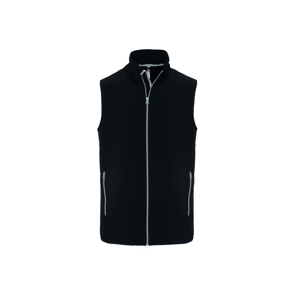 Bodywarmer softshell 2 couches KARIBAN Noir XXL | Leroy Merlin