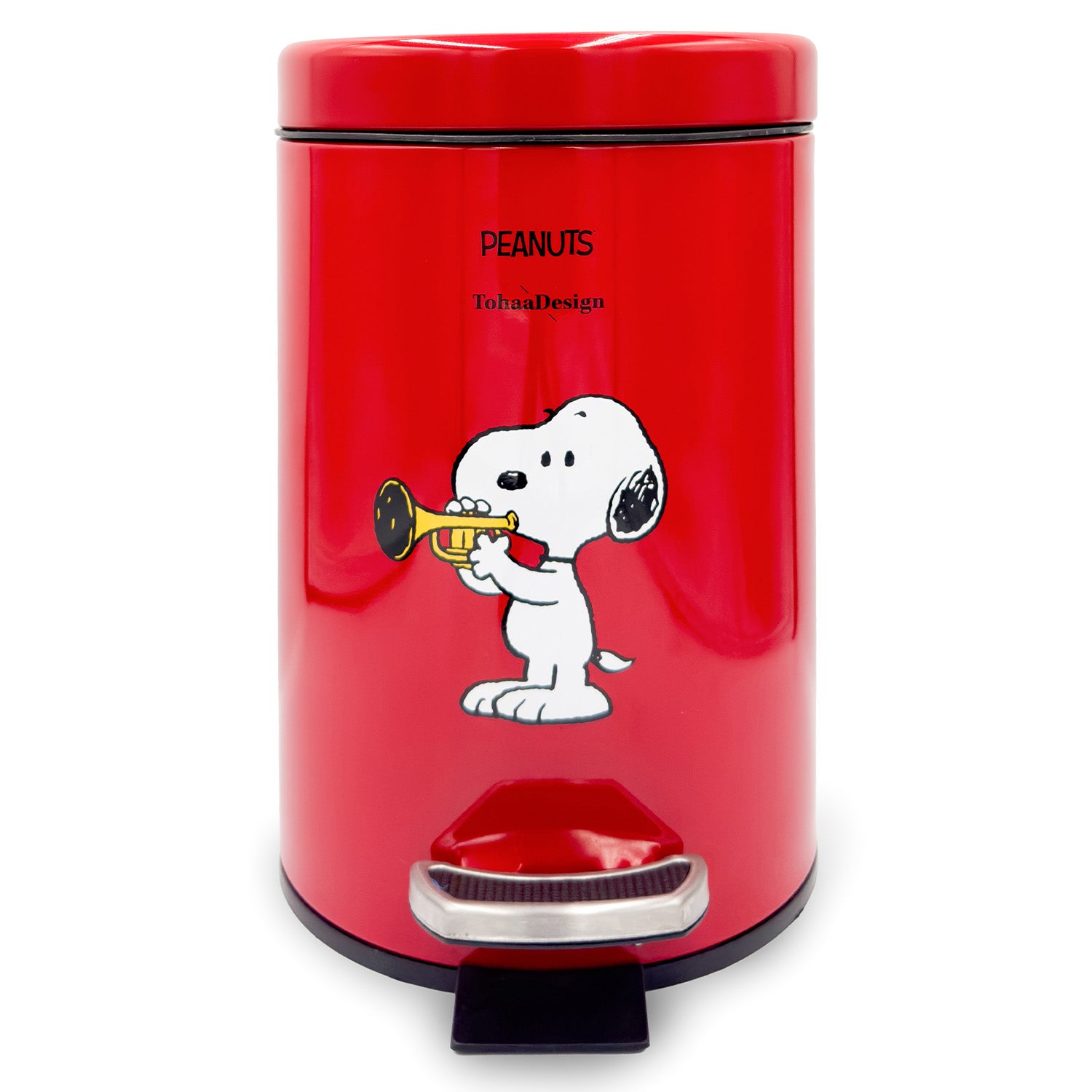 Poubelle 3L Peanuts Records - Peanuts x Tohaa Design | Leroy Merlin