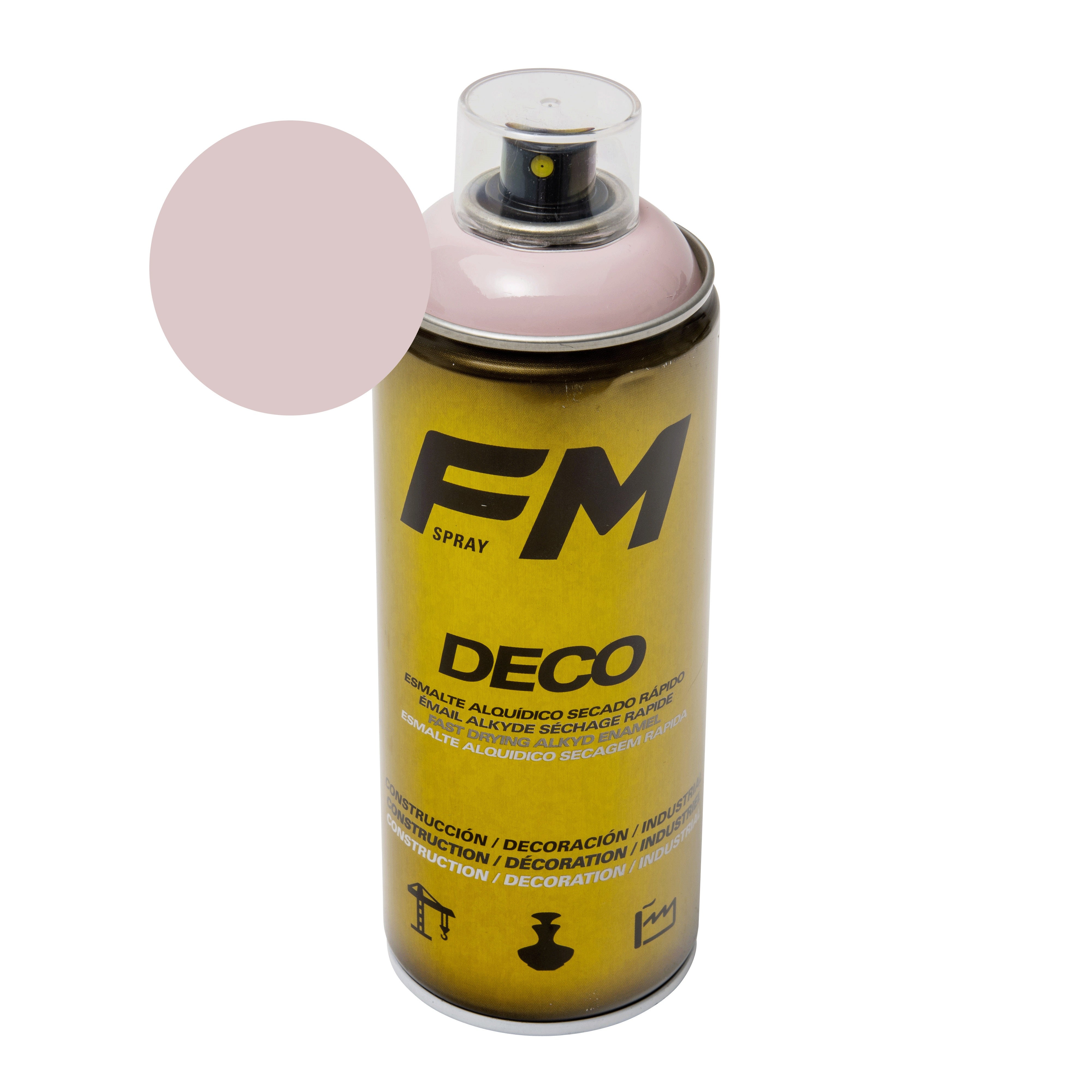 Bombe de peinture rose clair 400ml Rose clair - RAL 3015 Rose clair ...