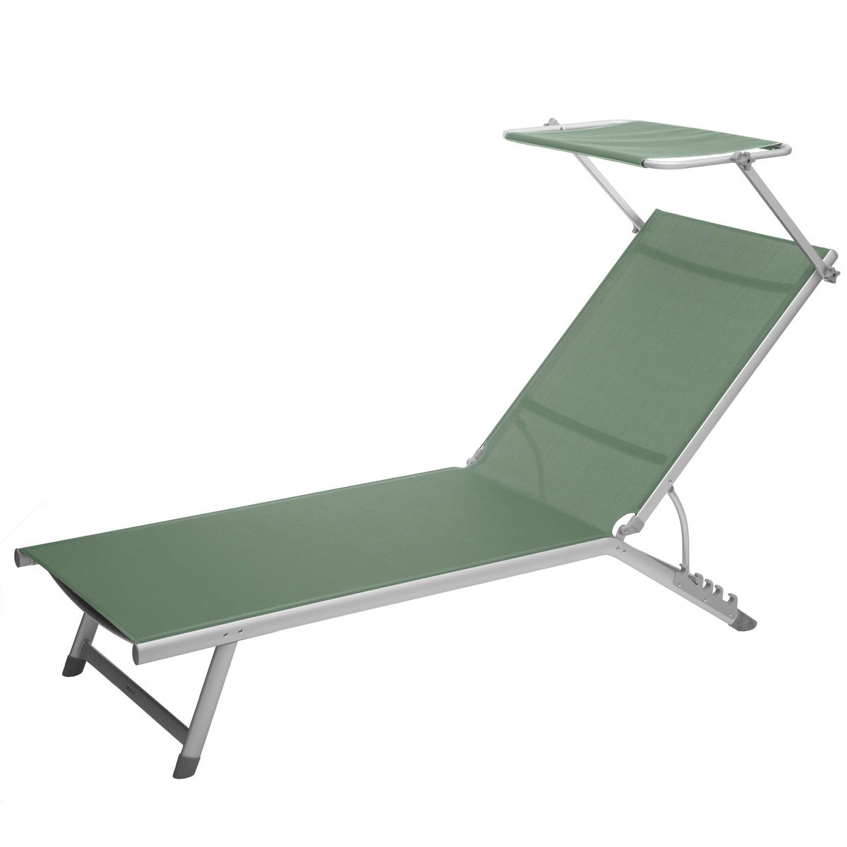 Transat pare-soleil Soledad Vert olive - Hespéride | Leroy Merlin