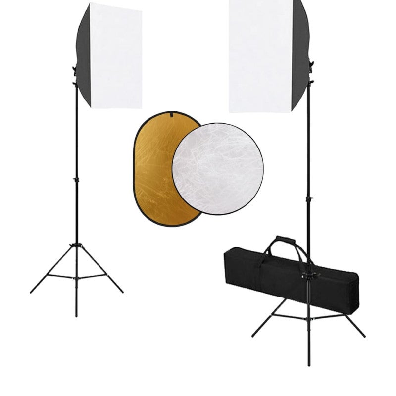 Kit de studio photo avec boîte à lumière et réflecteur | Leroy Merlin