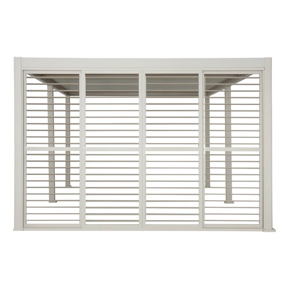 Persienne pour pergola Evora argile - Hespéride | Leroy Merlin