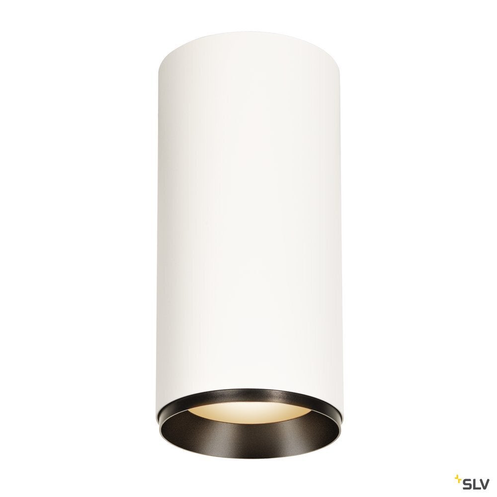 Plafonnier intérieur SLV NUMINOS® XL, 36°, blanc/noir, LED, 36W, 3000K ...