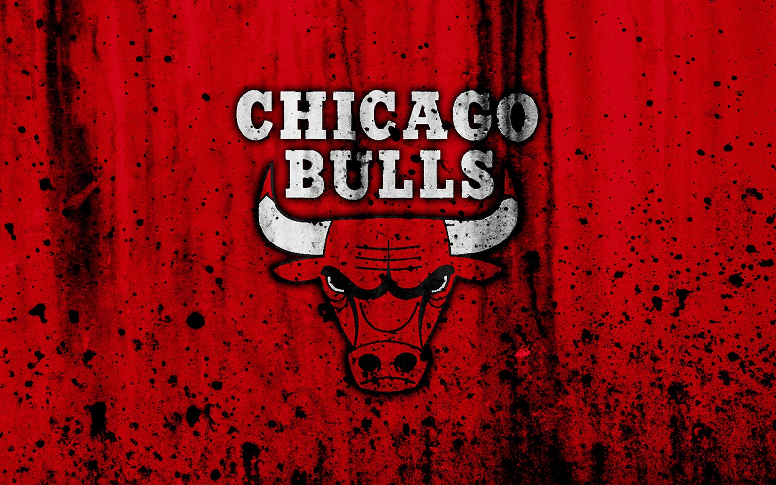Papier peint panoramique Basket / Basket-ball - Chicago Bulls - Largeur ...