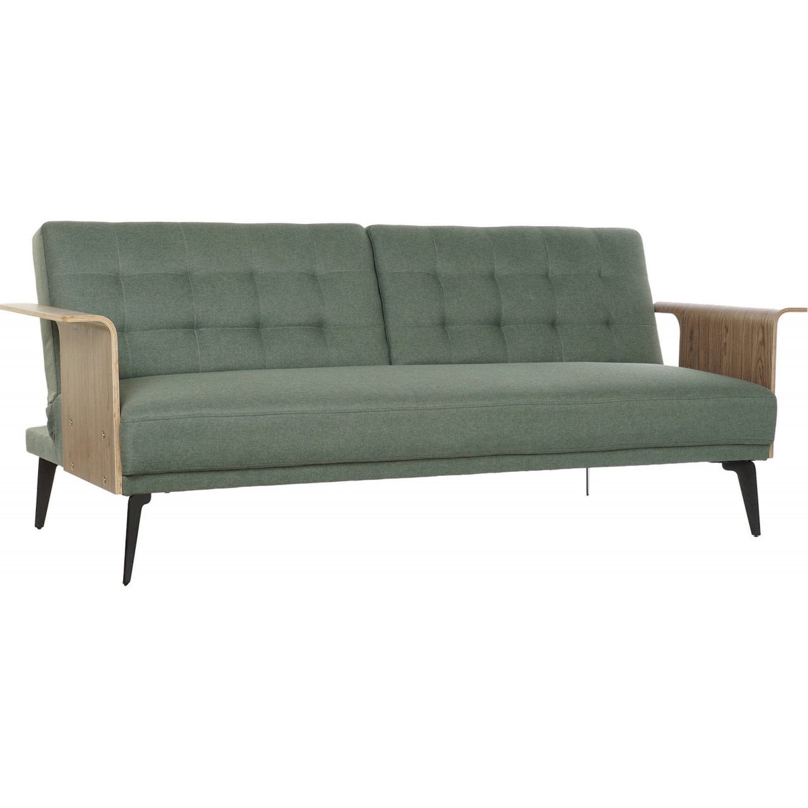 Canapé lit convertible vert confort et style 203 x 87 x 81 cm Vert ...