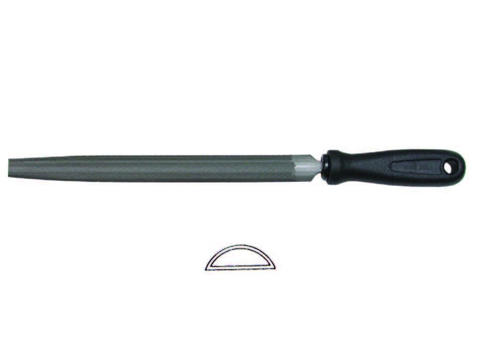 LIME DEMI-RONDE BASSOLI COUPE BÂTARD SYNTHÉTIQUE 8" | Leroy Merlin