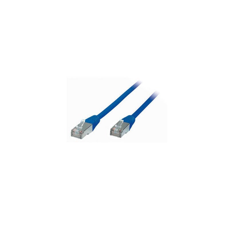 C ble r seau bleu rj45 S-conn 5 m cat6 s/ftp (s-stp) | Leroy Merlin