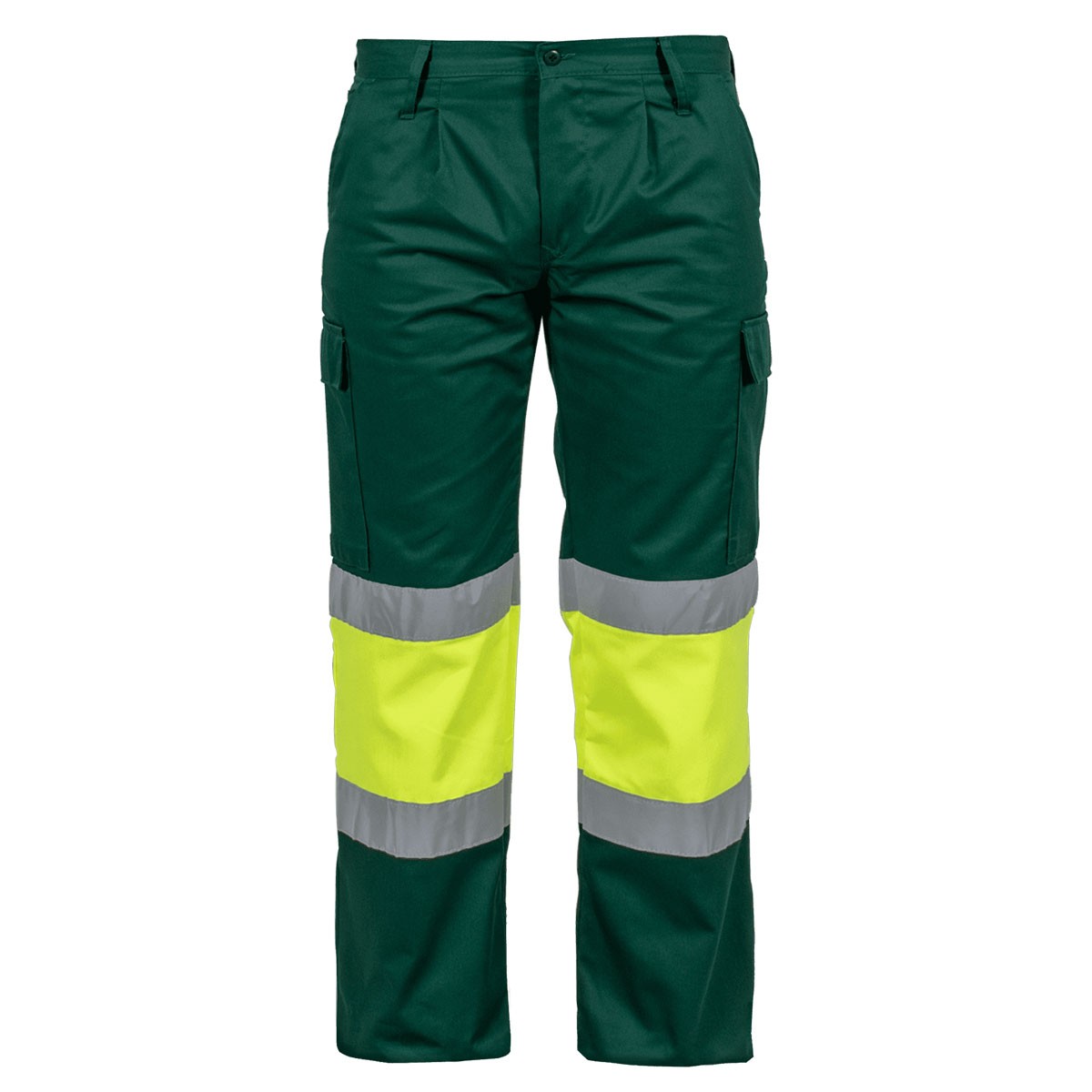 Pantalón de trabajo alta visibilidad Fluo Bicolor Talla 40 ...