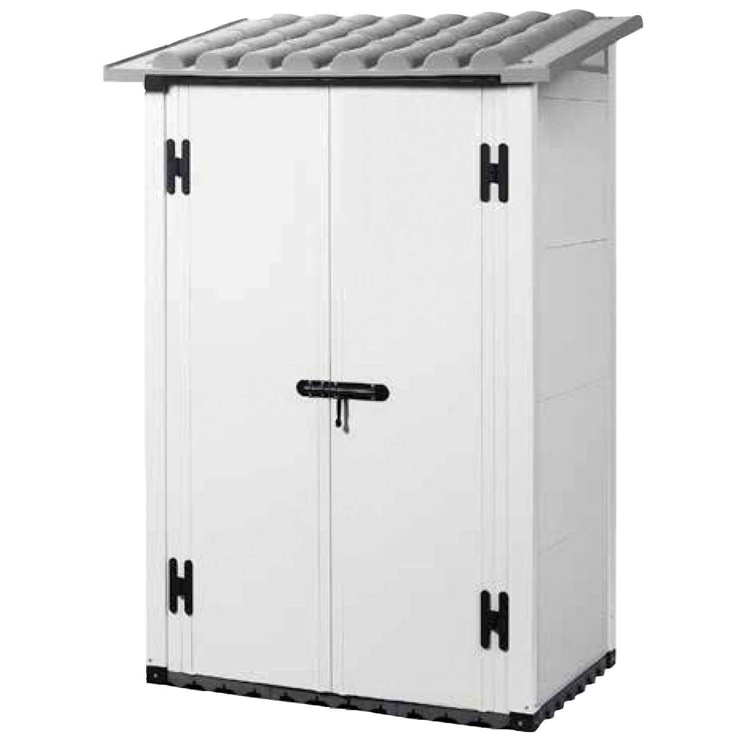 Urban 100 - Abri de jardin en pvc 122x82xH201 cm | Leroy Merlin