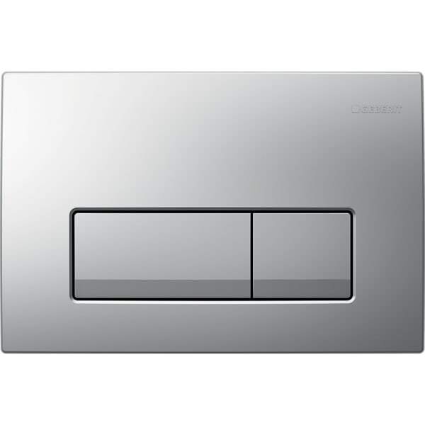 Plaques de déclenchement Geberit Delta50 pour rinçage à 2 quantités ...