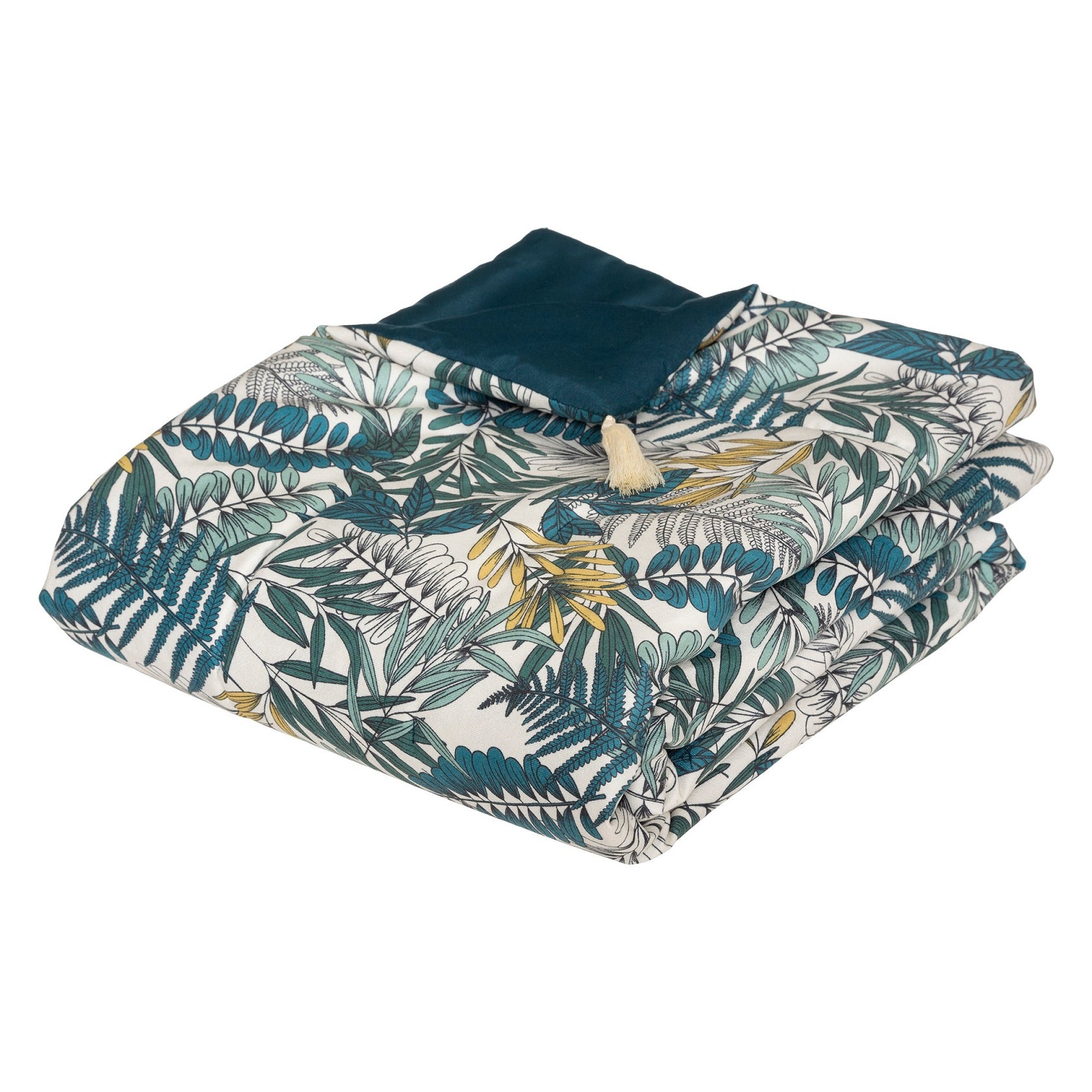 Edredon velours Tropikale | Leroy Merlin