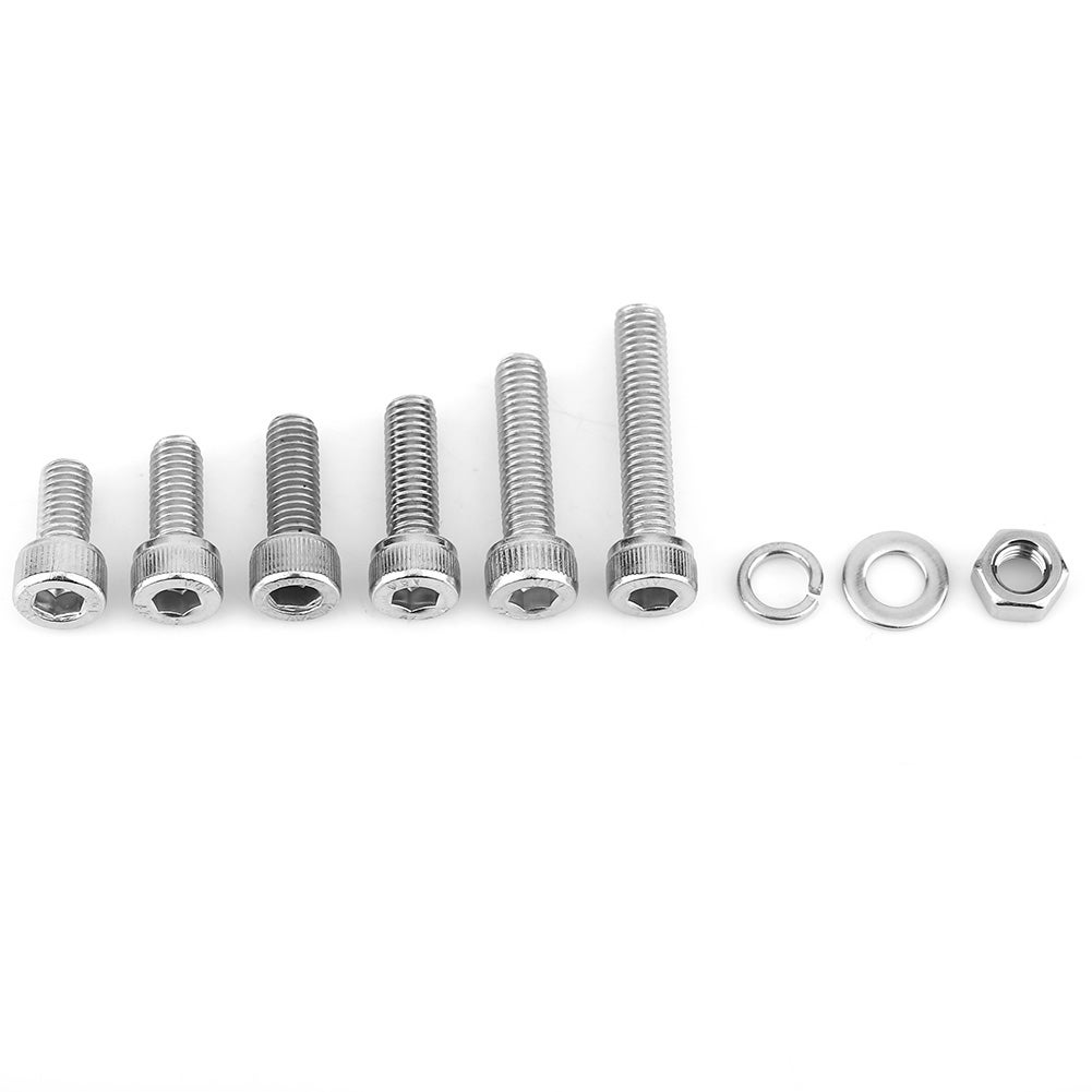Surtido de tornillos de cabeza hueca hexagonal de acero SS304 con ...