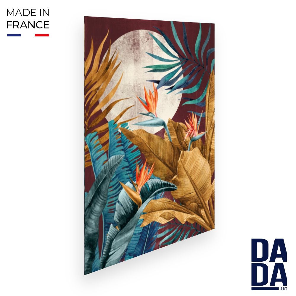 Affiche Forêt exotique luxuriante / 40x50cm / Fabriqué en France / DADA ...