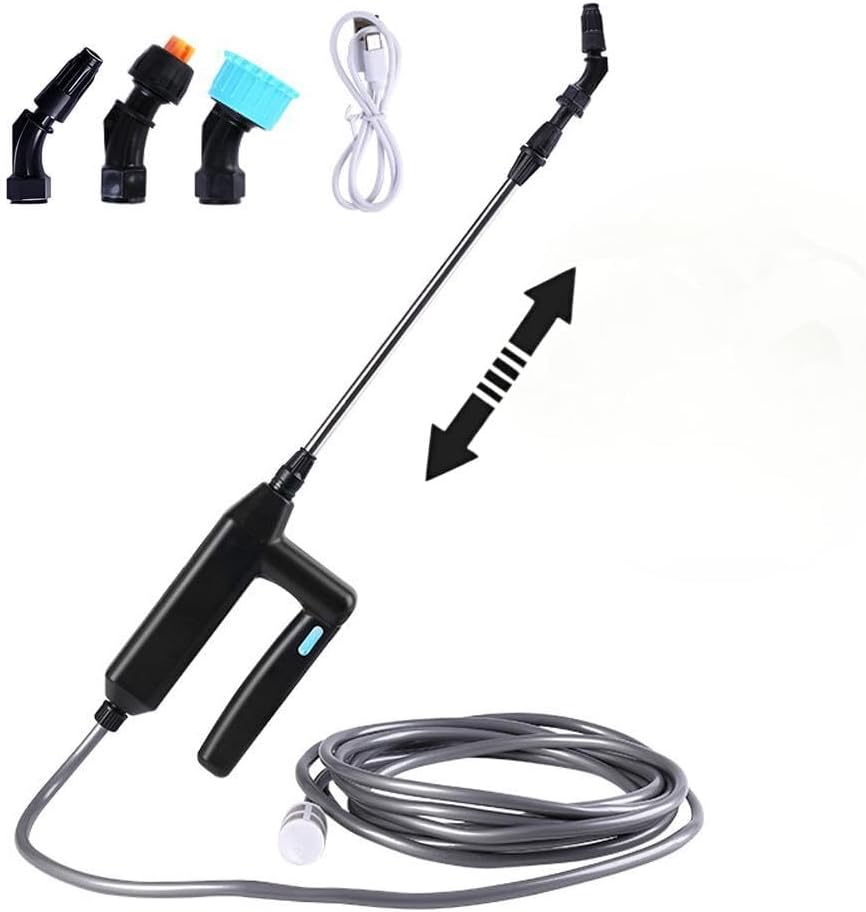 Pulvérisateur de Jardin Électrique avec Tuyau d'eau de 5 mètres, 3 ...