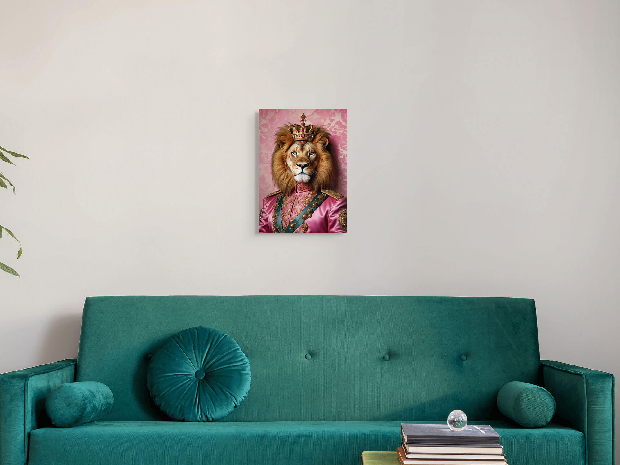 ADM - Impresión en acrílico 'León Imperial Pink Parade' | Leroy Merlin