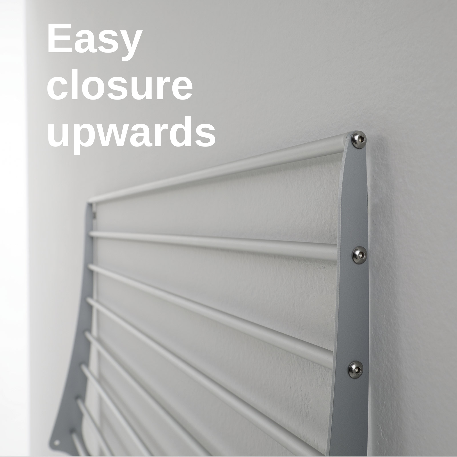 Étendoir à linge mural, Séchoir à linge mural et pliable en aluminium ...