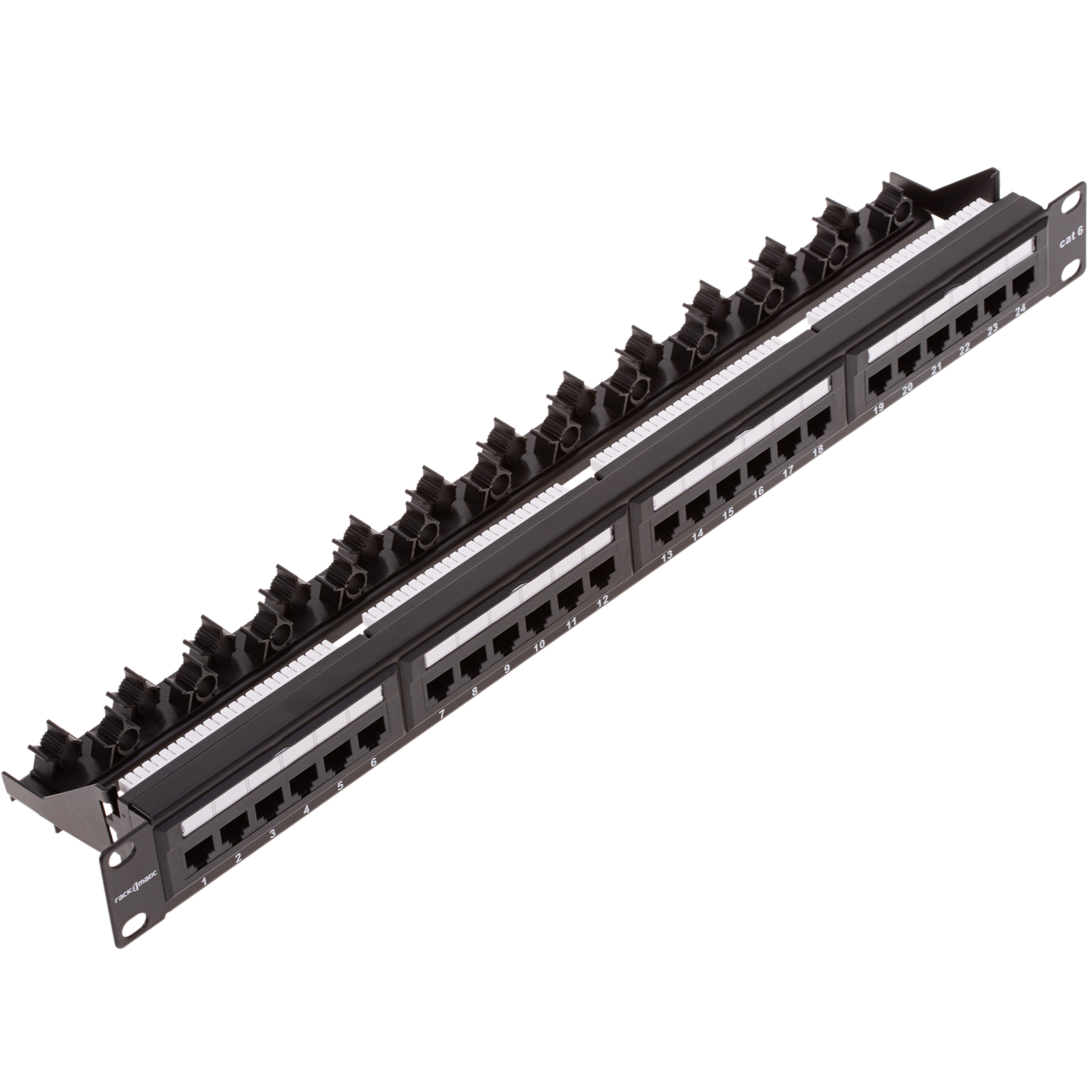 Patch panel 24 x RJ45 UTP cat.6 1Gb Ethernet | Leroy Merlin