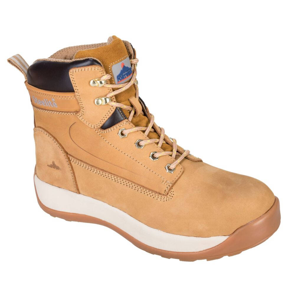 Chaussures de sécurité montantes Portwest Brodequin Constructo Nubuck ...