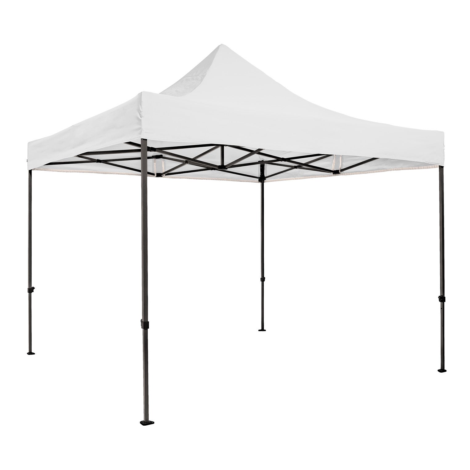 Carpa Plegable 3x3 Acero Basic Plus Blanca | Leroy Merlin