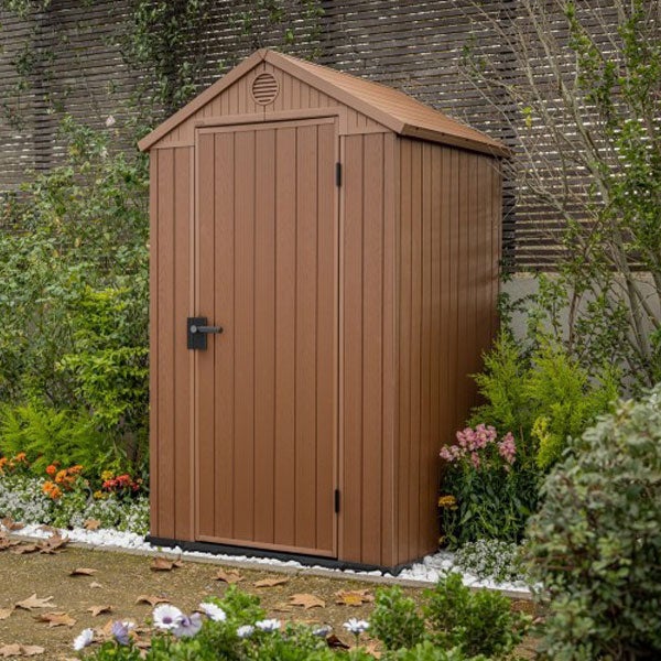 Casetta Keter da giardino con pannelli evotech. Casette con rifinura ...