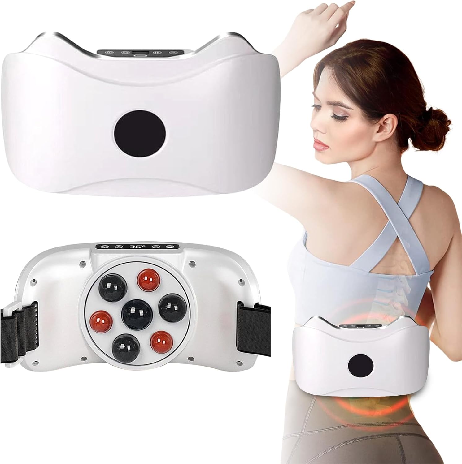 Masseur abdominal sans fil, brûle graisses, 3 modes, sculpt body ...
