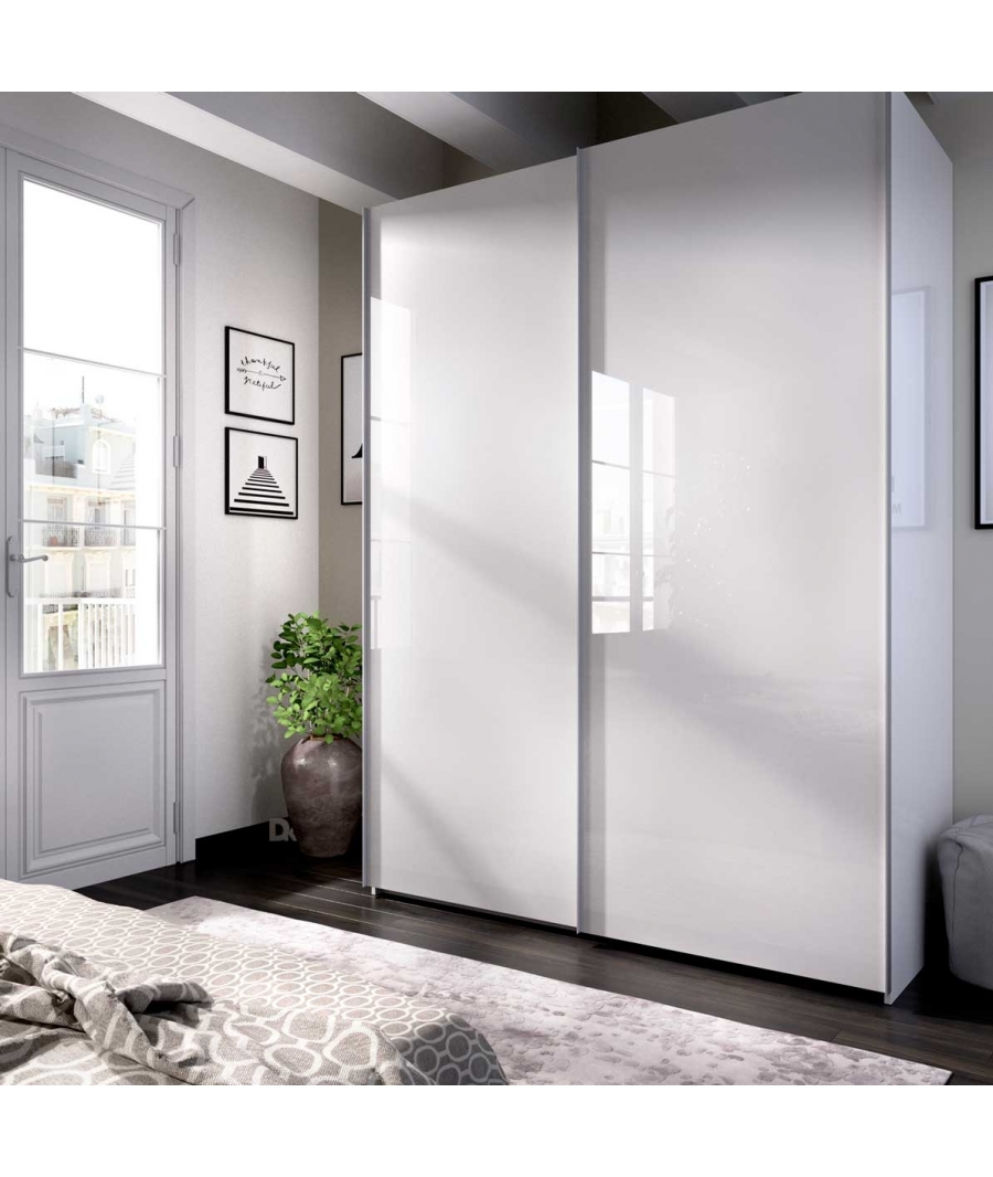 ARMADIO 2 ANTE SCORREVOLI STEF | Leroy Merlin