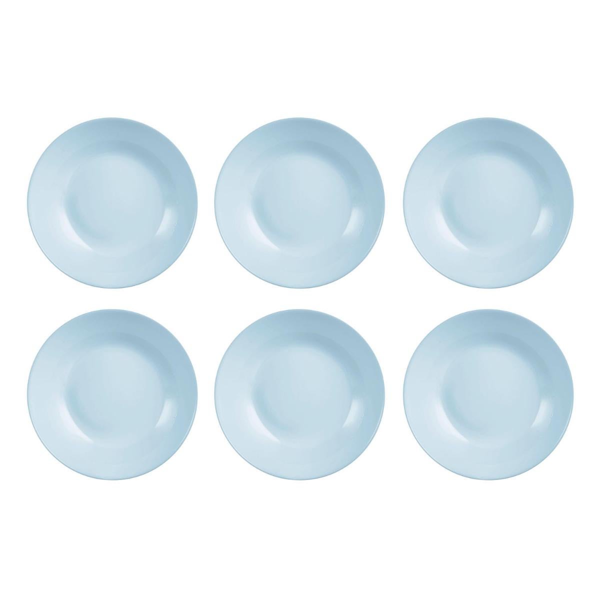 6 Plato Hondo Opal Diwali Paradise 20cm | Leroy Merlin