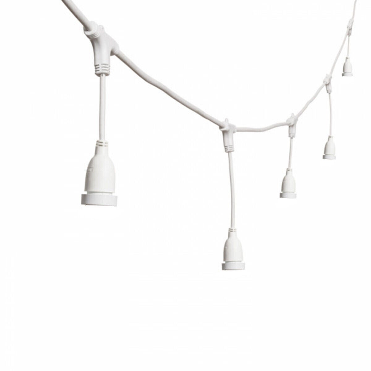 LÁMPARA EXTENSIBLE LINEA 10MT 20 BLANCO E27 IP44 INTERIOR EXTERNO ...