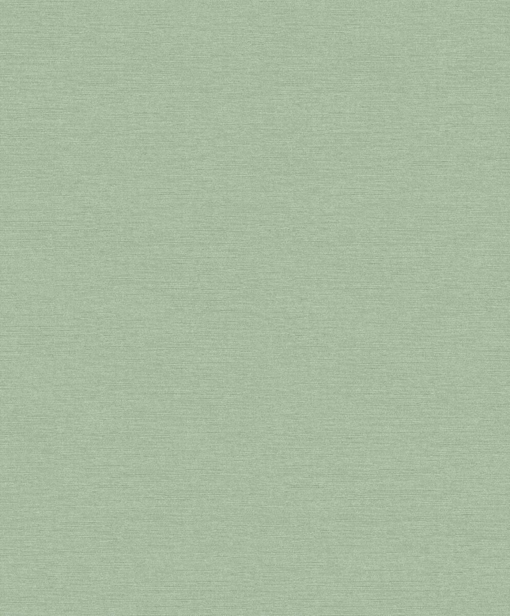 Papier peint lin vert - 53 cm x 10.05 m - Masureel | Leroy Merlin