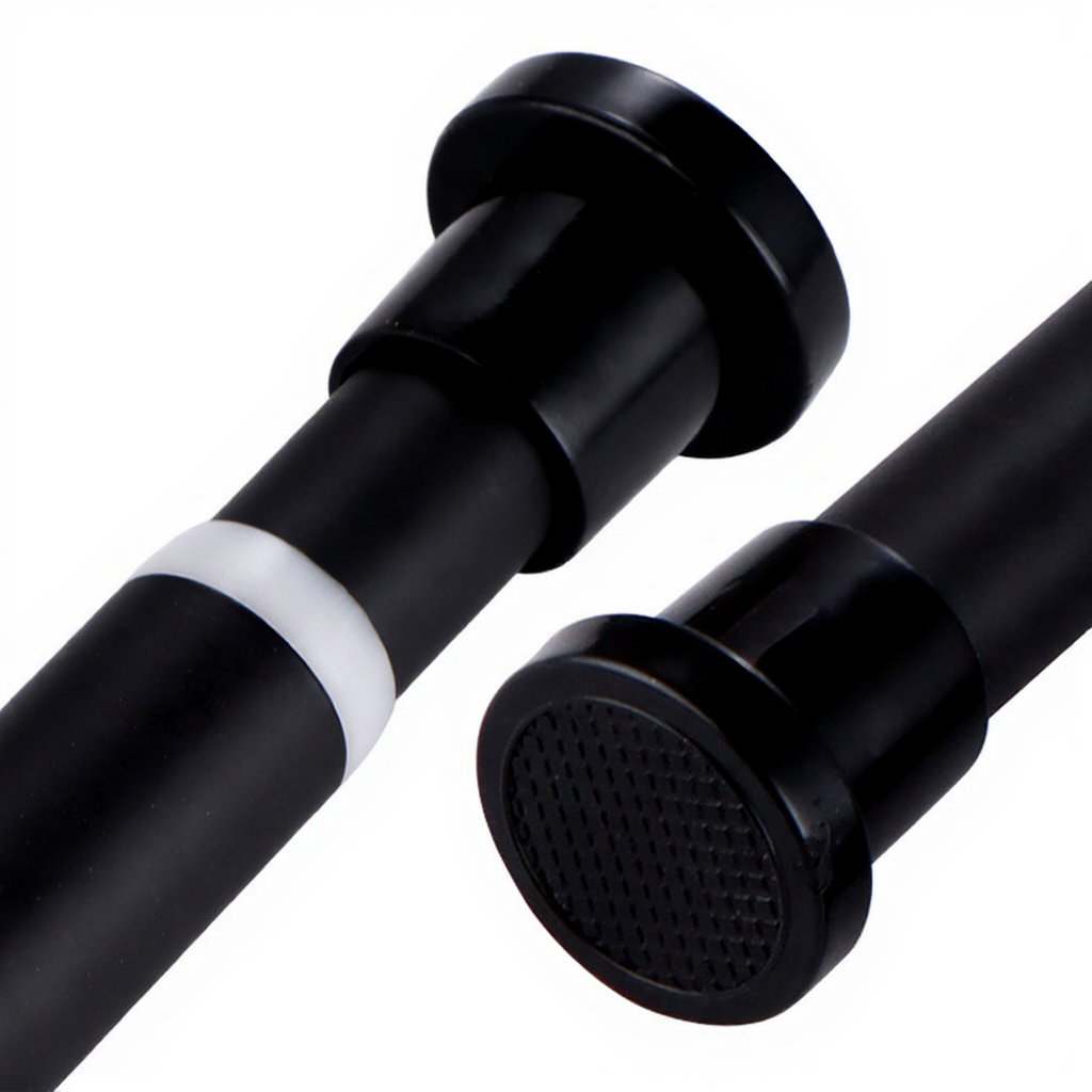 Tringles à rideaux de 80 à 126 cm de long, 2,5 cm de diamètre, tiges ...