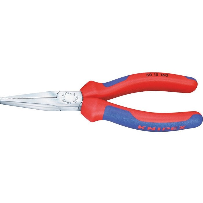 Pince plate à becs longs Knipex - Longueur 160 mm | Leroy Merlin