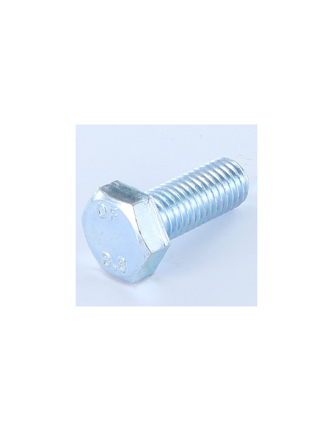 Vis métaux Tête hexagonale TH M12X25 Classe 8.8 Bichromaté-100 pièces ...