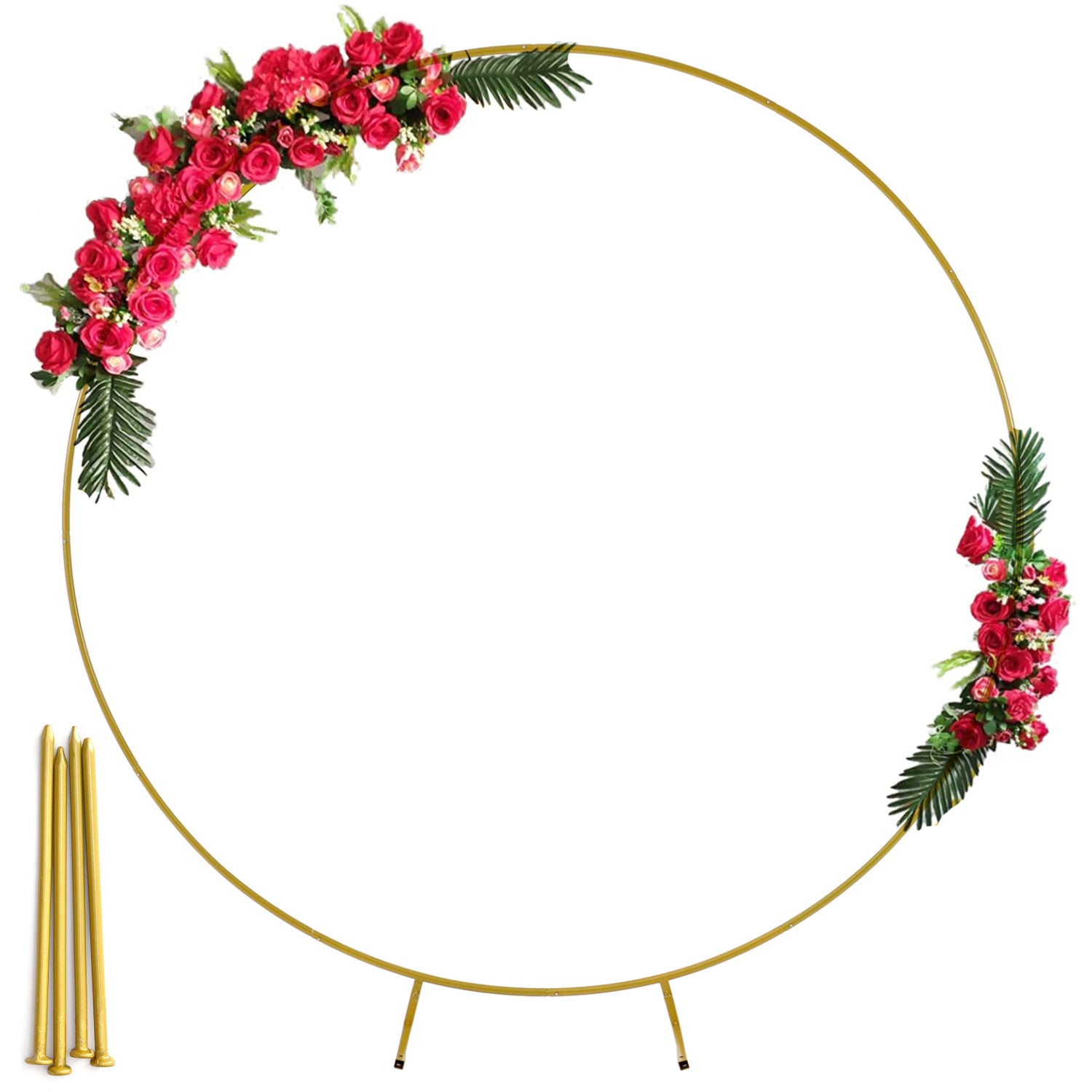 Arche porte décorative pour mariage Rond Dia.2m kit d'arche de ballon ...