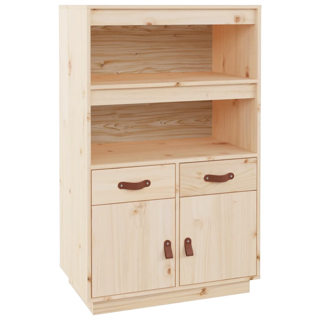 Buffet en pin massif 67x40x108,5 cm | Leroy Merlin