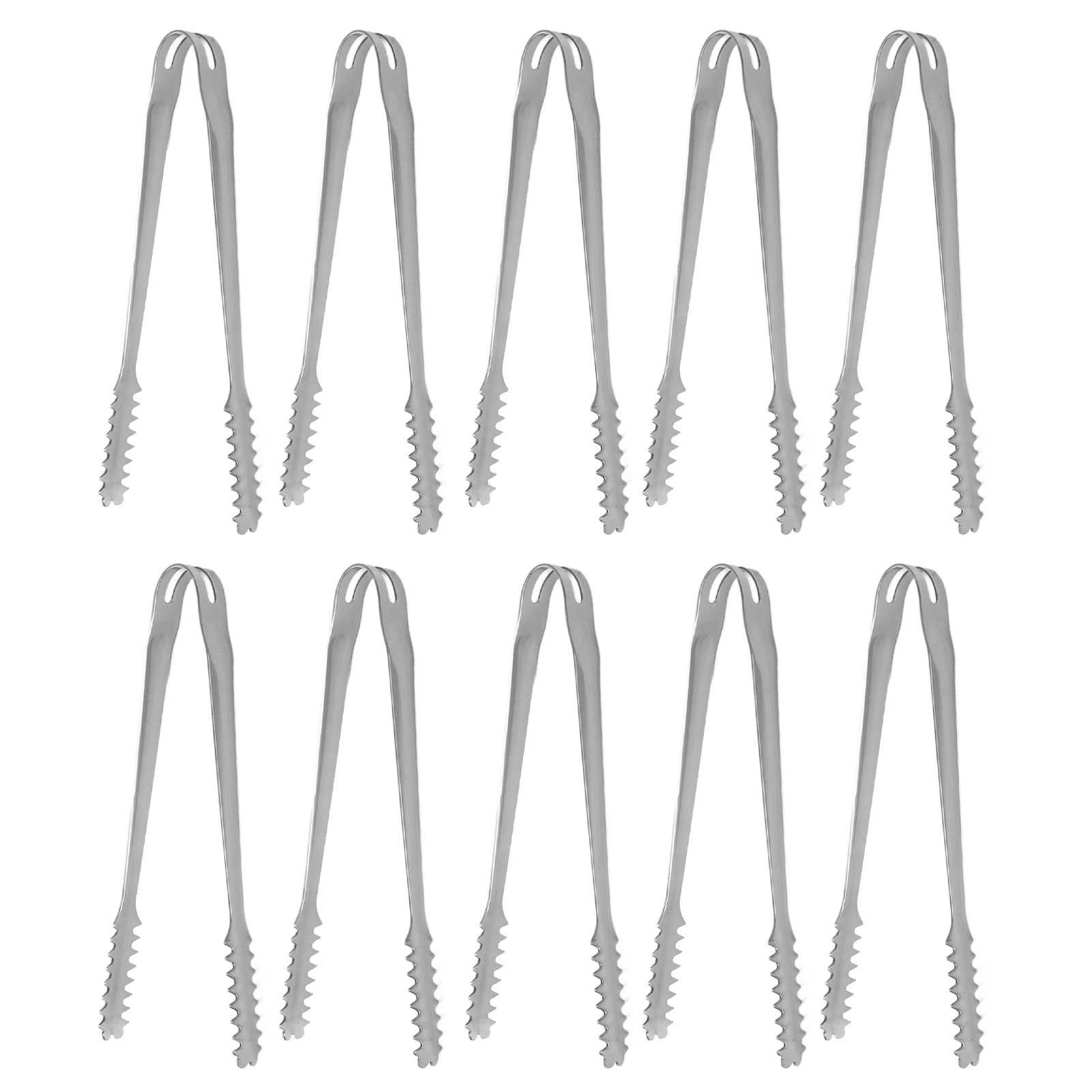 Pinzas para hielo de acero inoxidable con mango resistente y versátil ...
