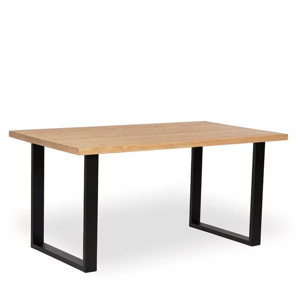 RAW WOOD® Mesa de comedor | Modelo Kasa | Acabado Oak | 180x75x80cm ...