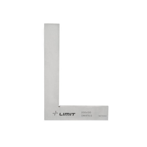 Équerre de mécanicien simple 90 DIN875/2 en acier au carbone poli sans ...