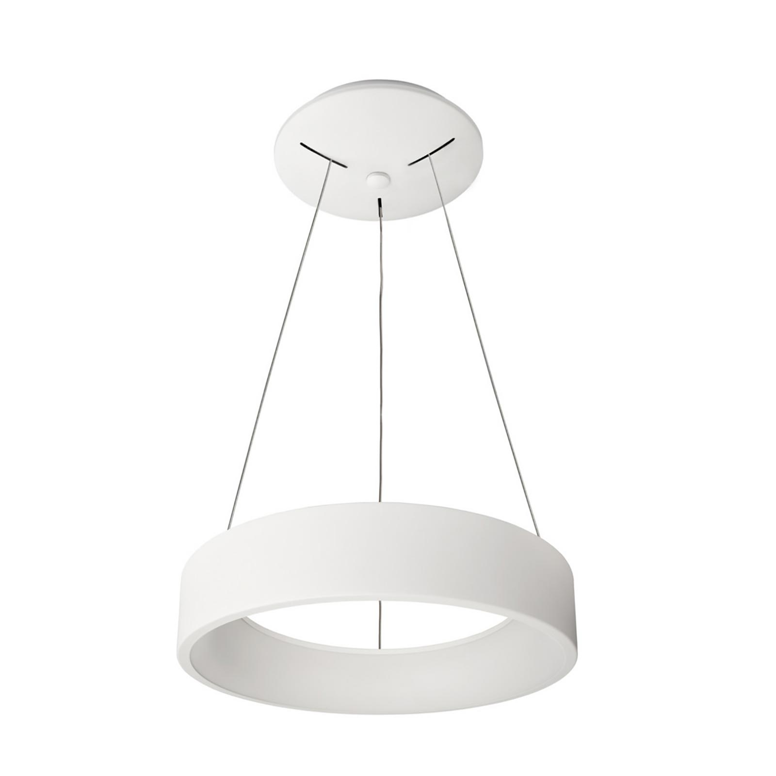 SCULPTORIS 400 lampe LED 30W CCT dimmable cercle pendentif lustre ...