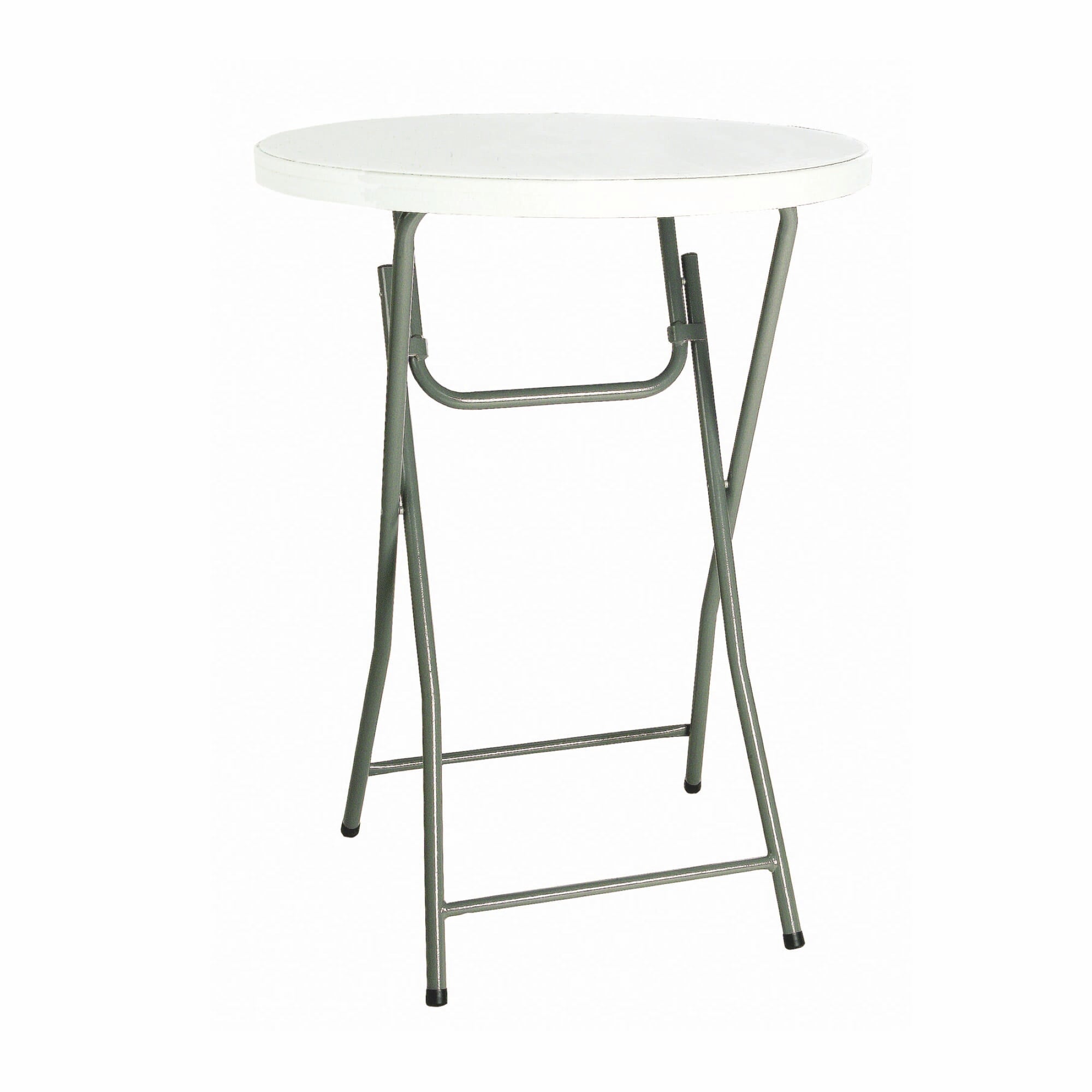 Garbar HAMLET Table Ronde Pliante Intérieure, Extérieure Ø80 Gris ...