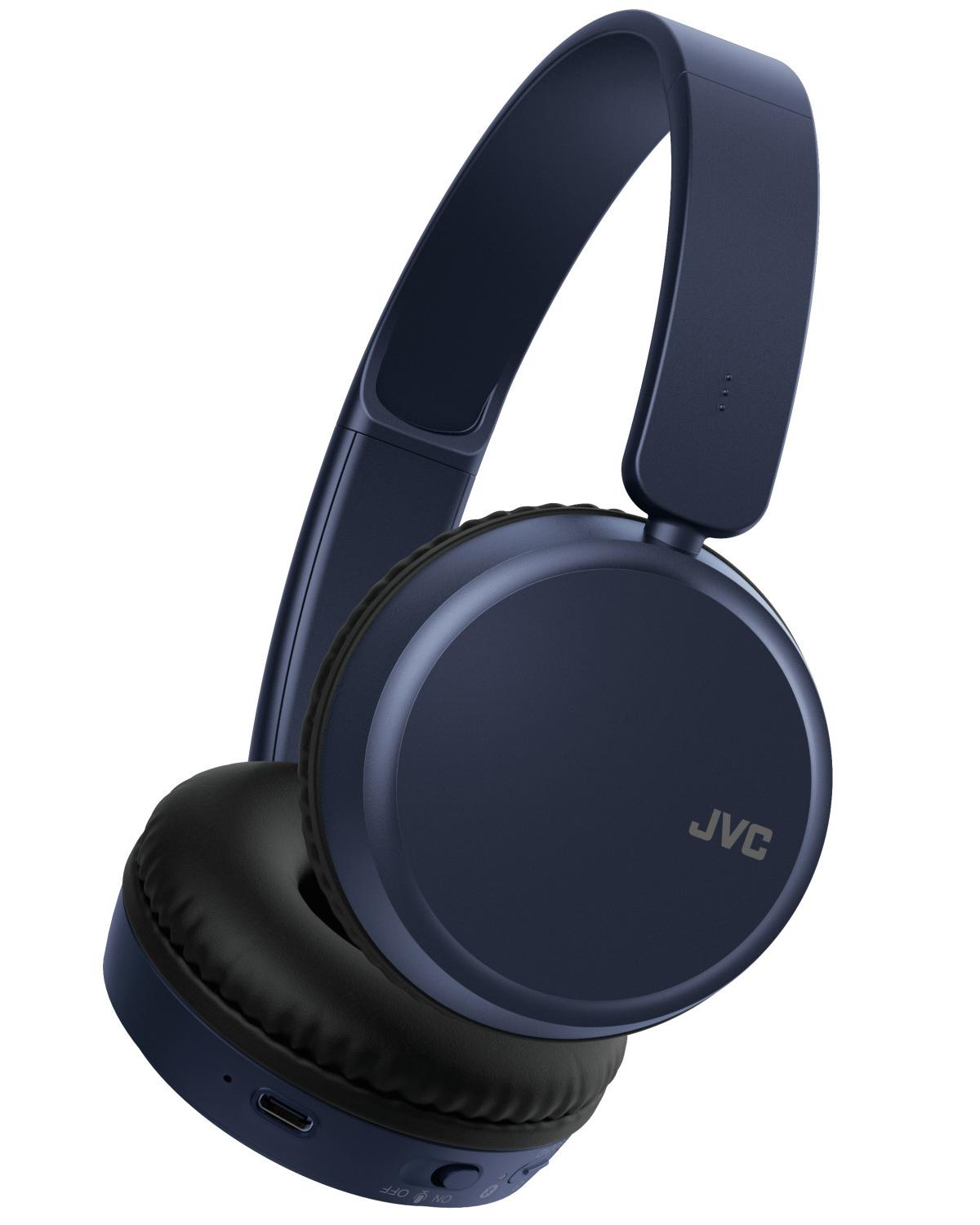 JVC HA-S36W Casque sans fil/ avec microphone/ Bluetooth/ Bleu | Leroy Merlin