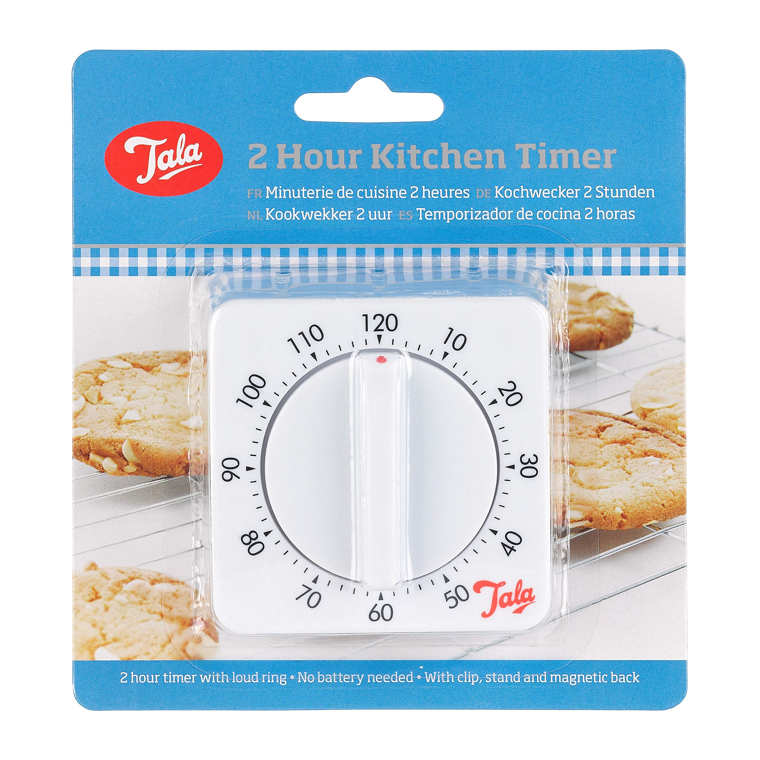 Tala 10A14378 Timer da Cucina, Plastica, Bianco | Leroy Merlin