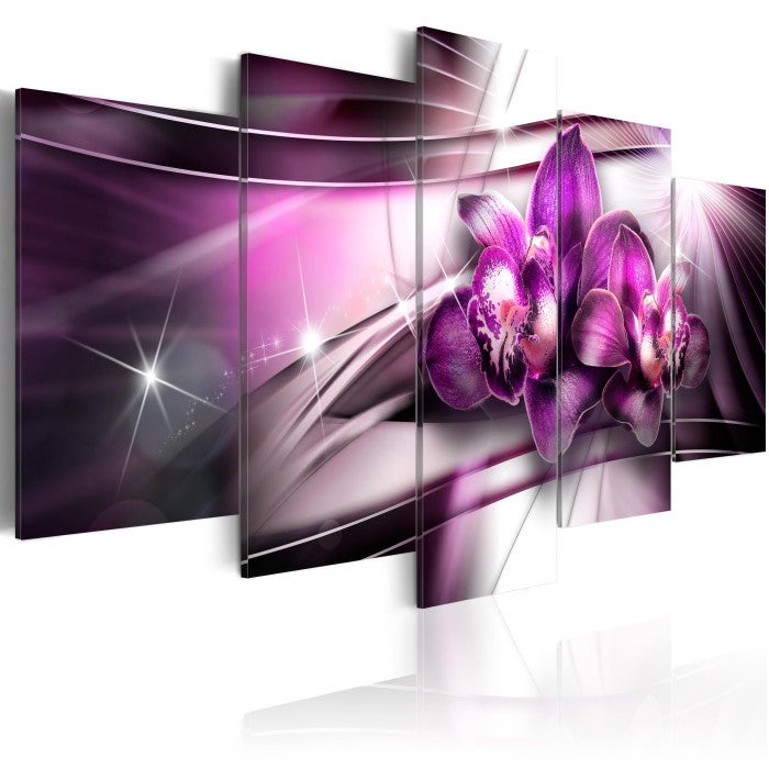 Tableau Imprimé "Amaranthine Tandem" 50 x 100 cm | Leroy Merlin