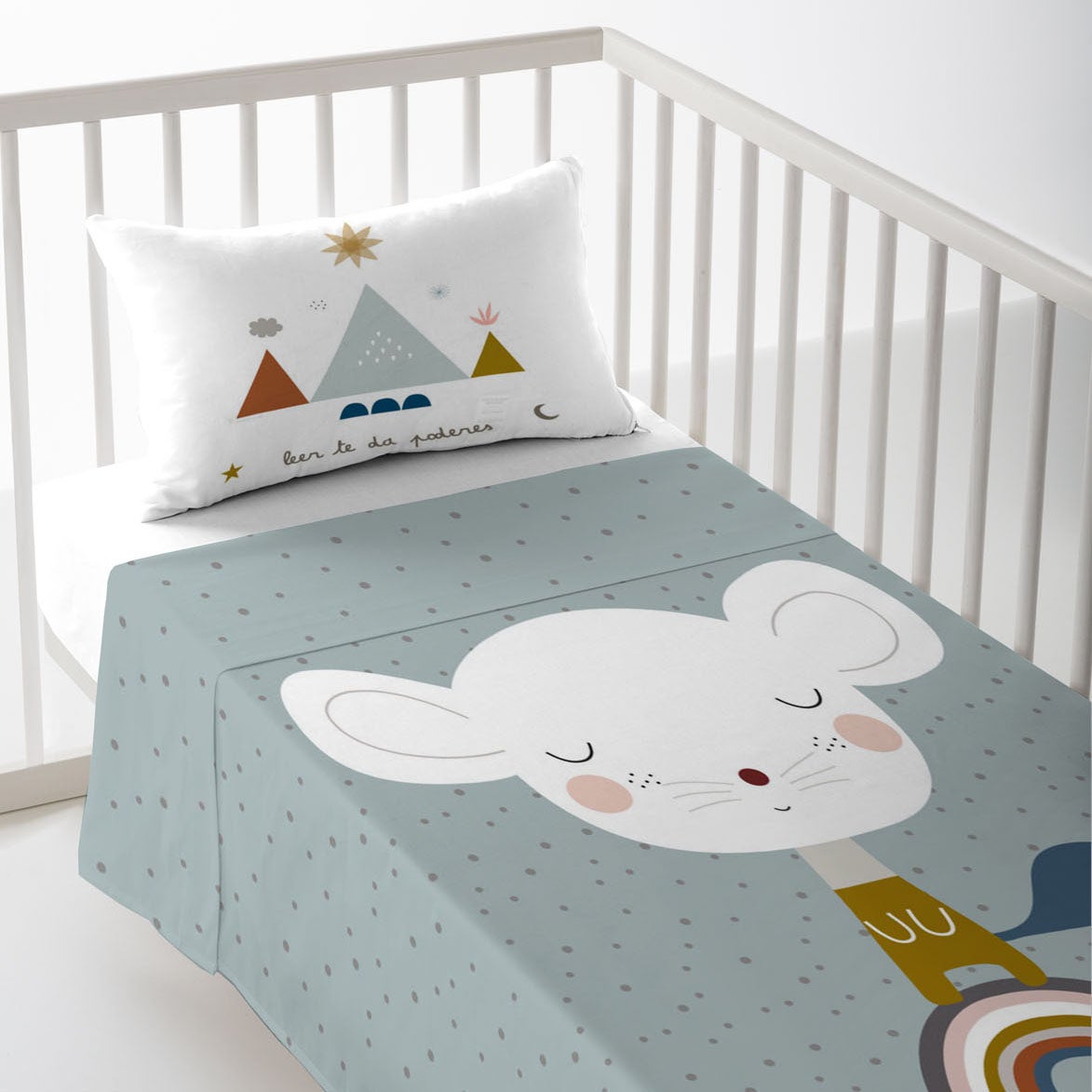 SUSANITA DRAP DE LIT BLEU 100% COTON DRAP DE LIT 60 CM | Leroy Merlin