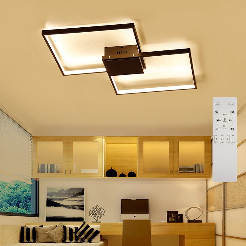 Plafonnier Carré LED Dimmable – 3 Températures de couleur réglables ...