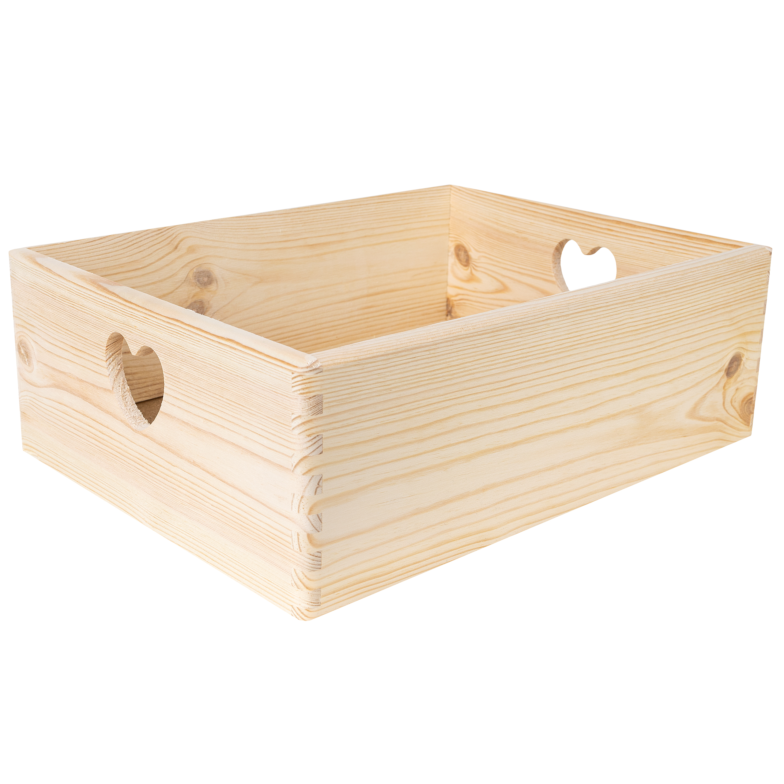Creative Deco Caisse Bois Rangement 40 x 30 x 14 cm (+/- 1 cm) | Boîte ...