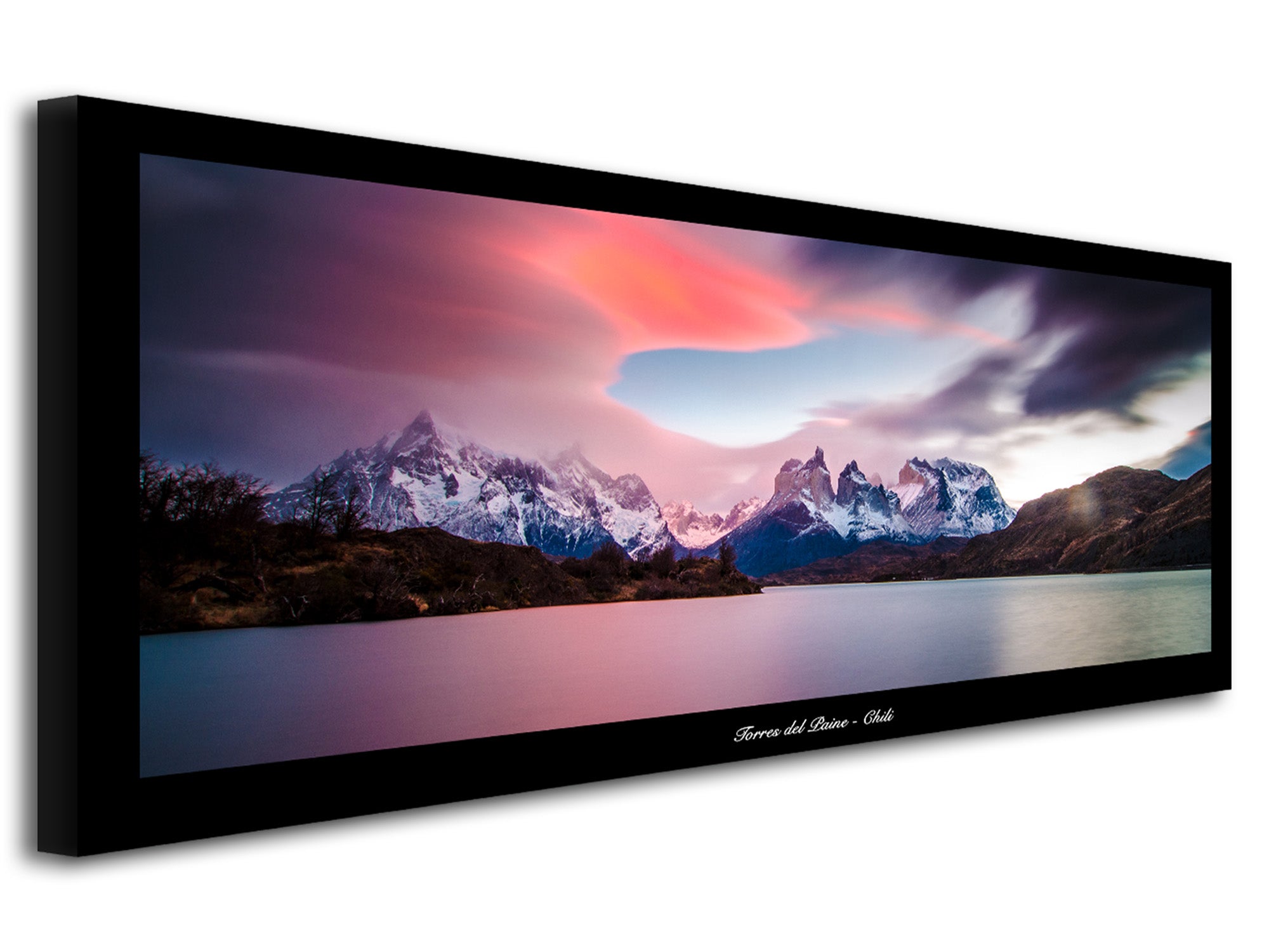 DECLINA, Tableau toile imprimée, Tableau toile Torres del Paine Chili ...